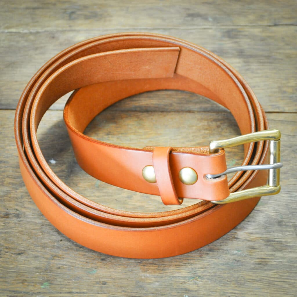 1 1/2" Bridle Leather Belts - Tundra Leather