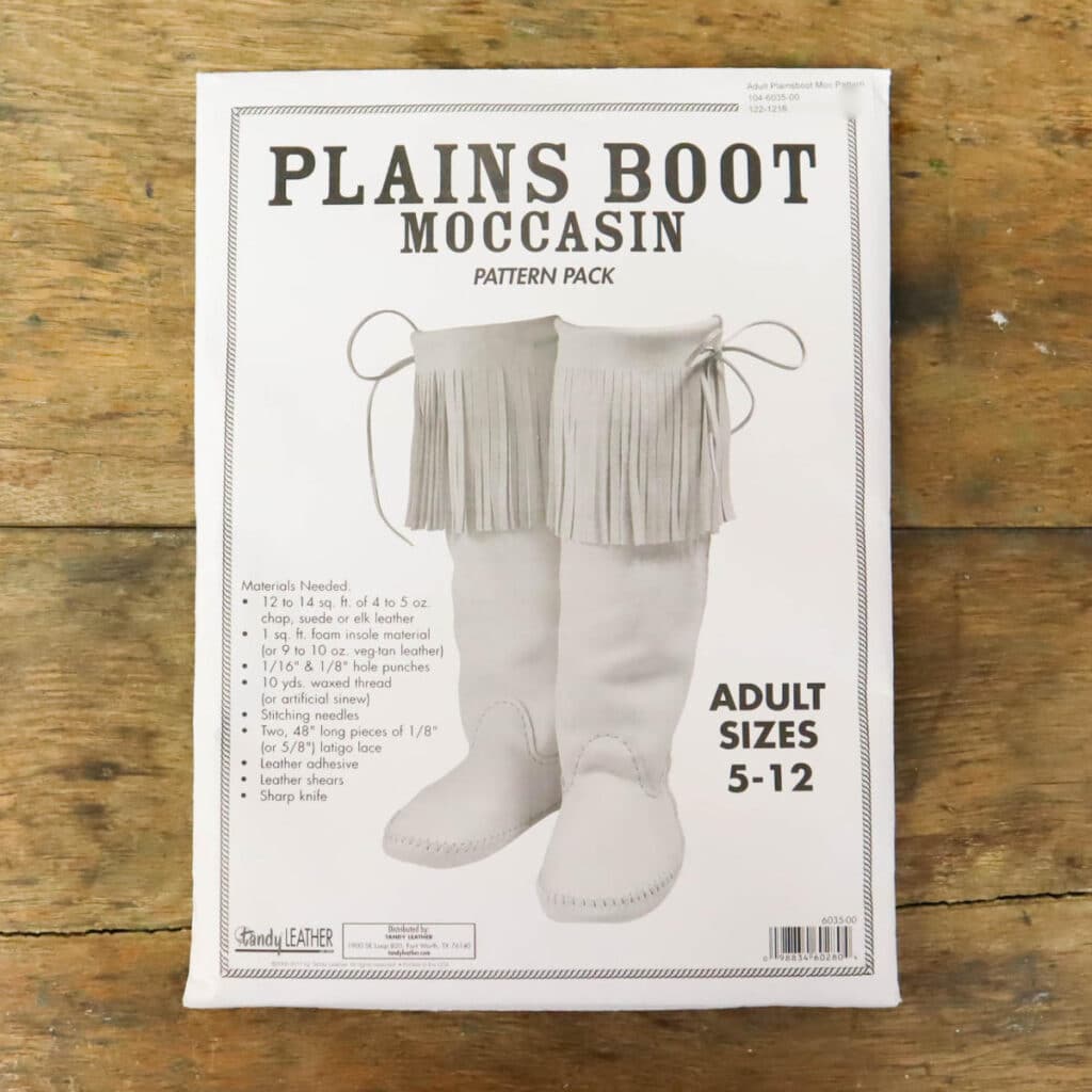 Plains Boot Pattern Pack - Tundra Leather