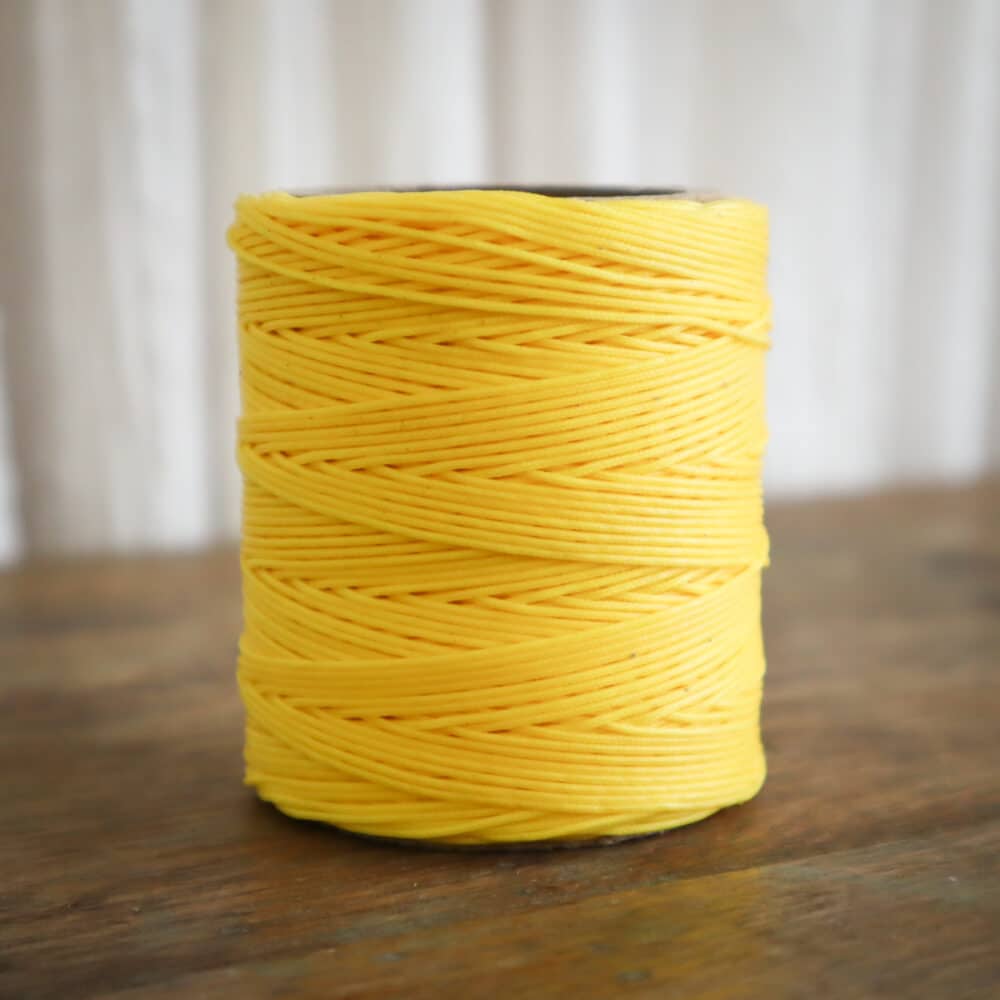 Maine Thread BRAIDED Waxed Polyester Hand Stitching Thread - Tundra Leather